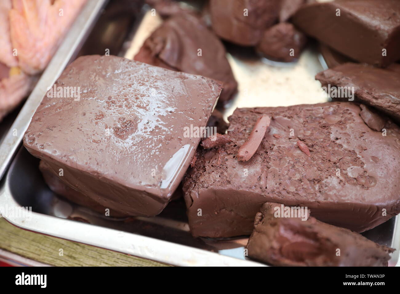 pig 's blood Stock Photo - Alamy