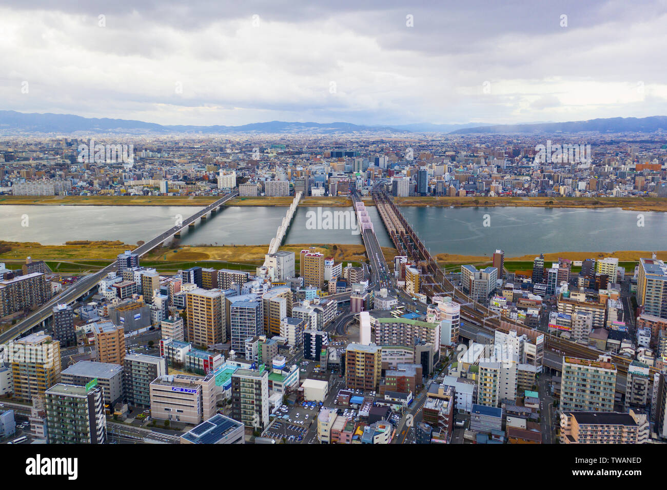 Bustling osaka streets hi-res stock photography and images - Alamy