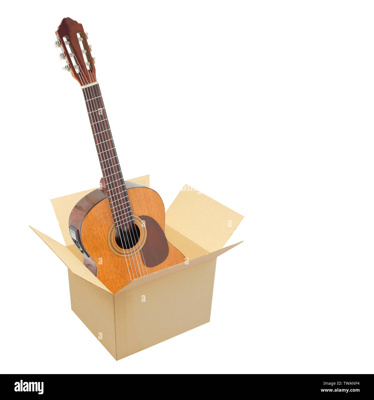 Postage and packing service, Music and sound - Classic guitar in ...