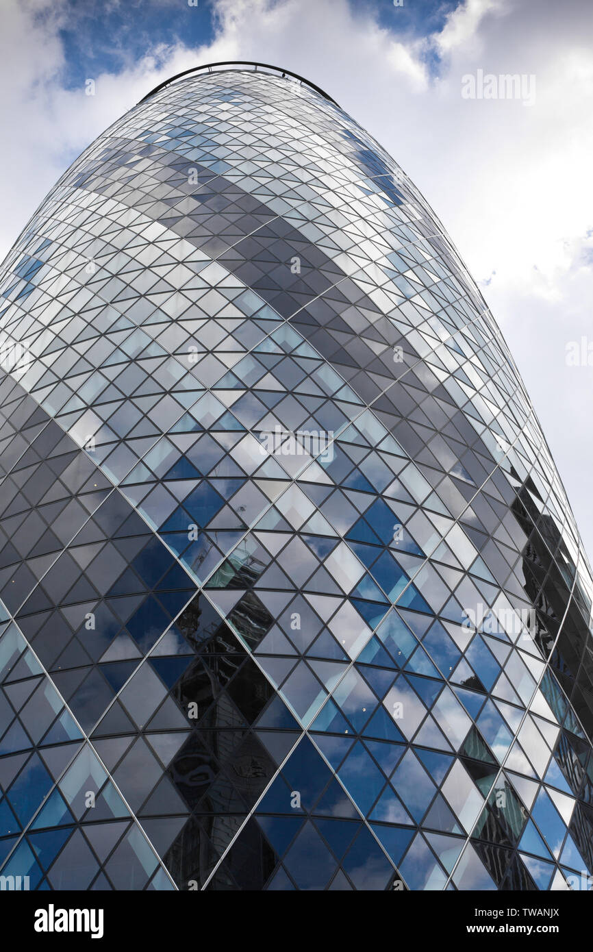 The Gherkin building in London, England, UK Stock Photo - Alamy