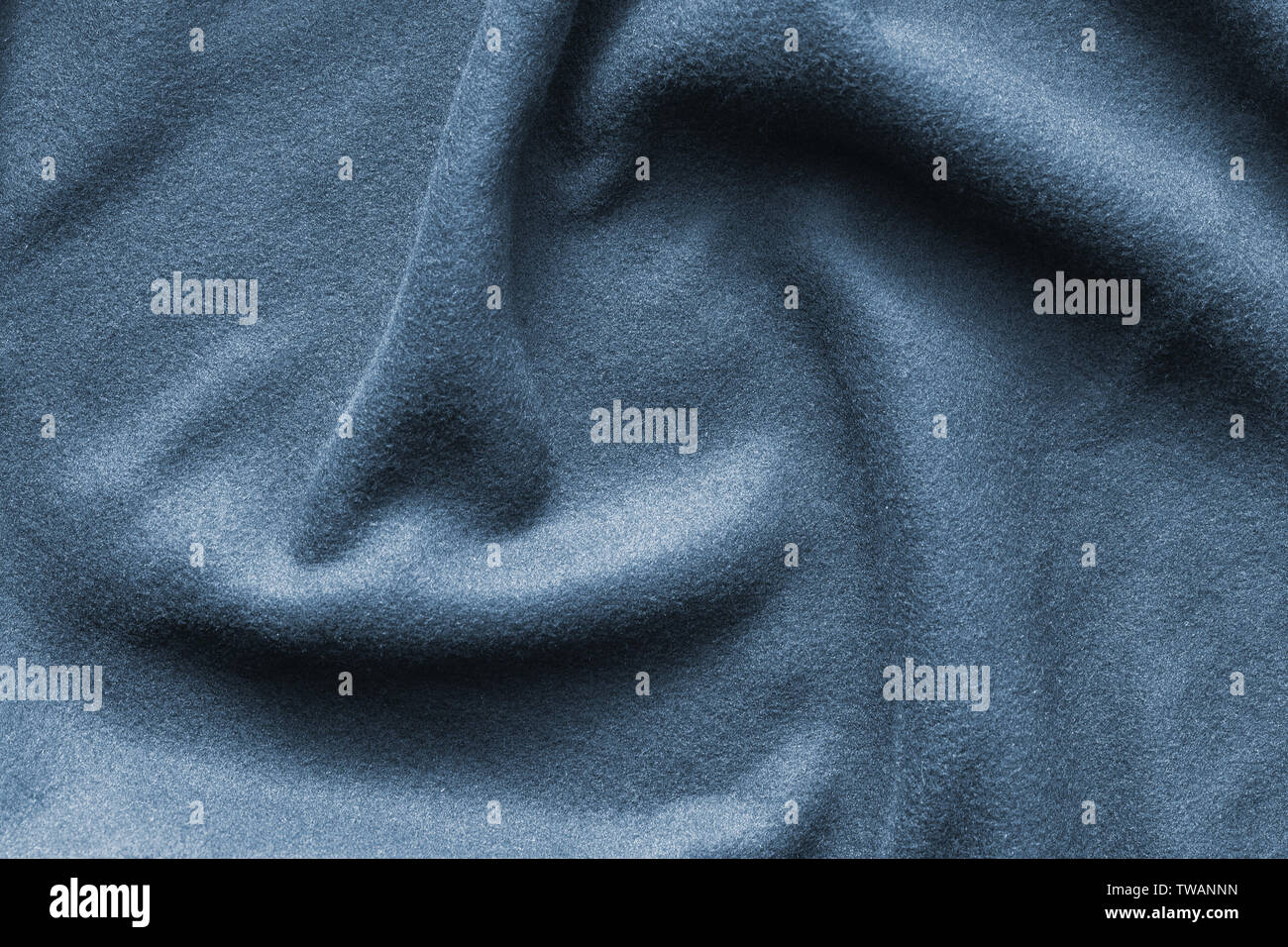 Background texture of light blue fleece, soft napped insulating fabric ...