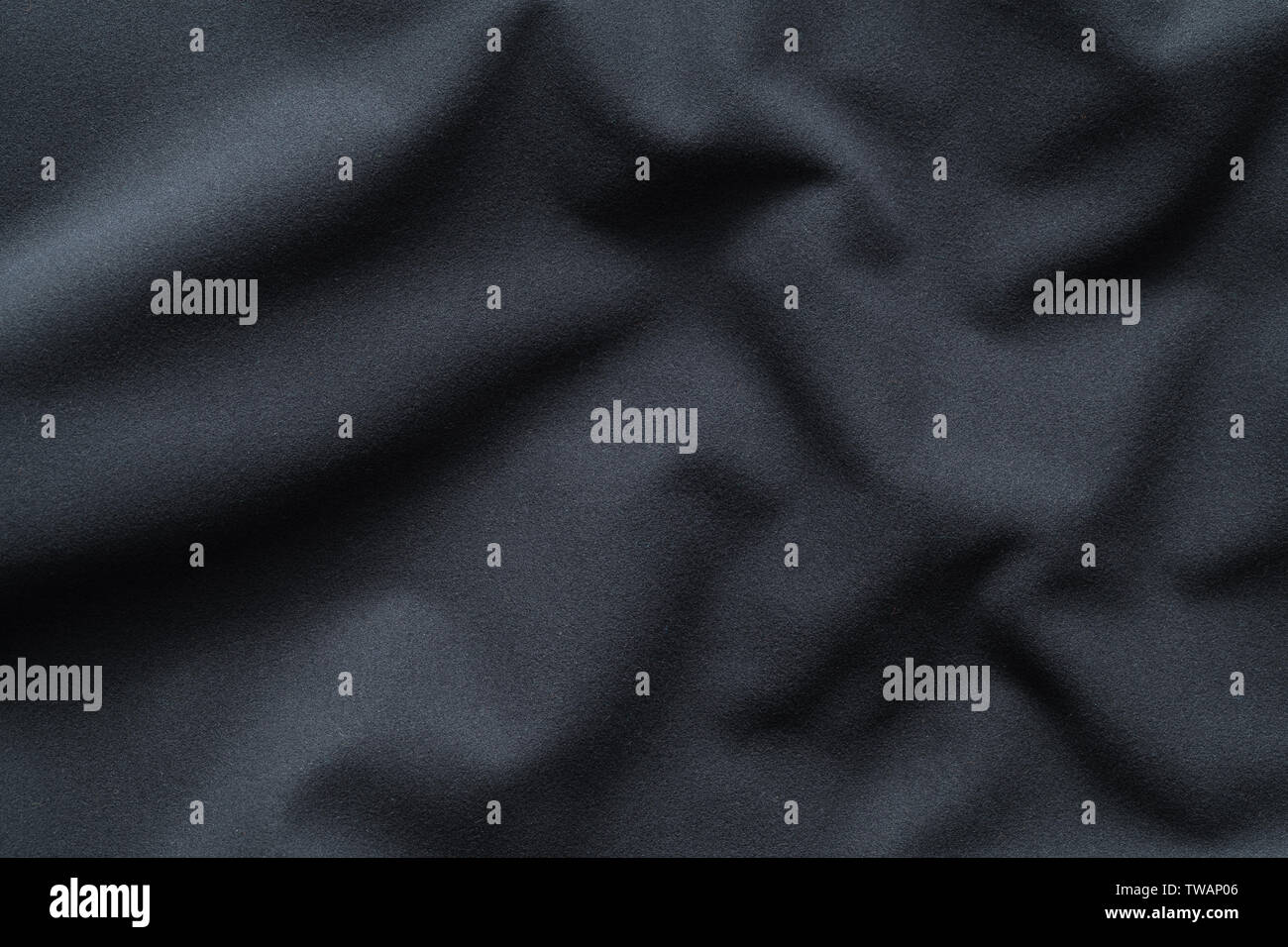Background texture of dark gray fleece, soft napped insulating fabric ...