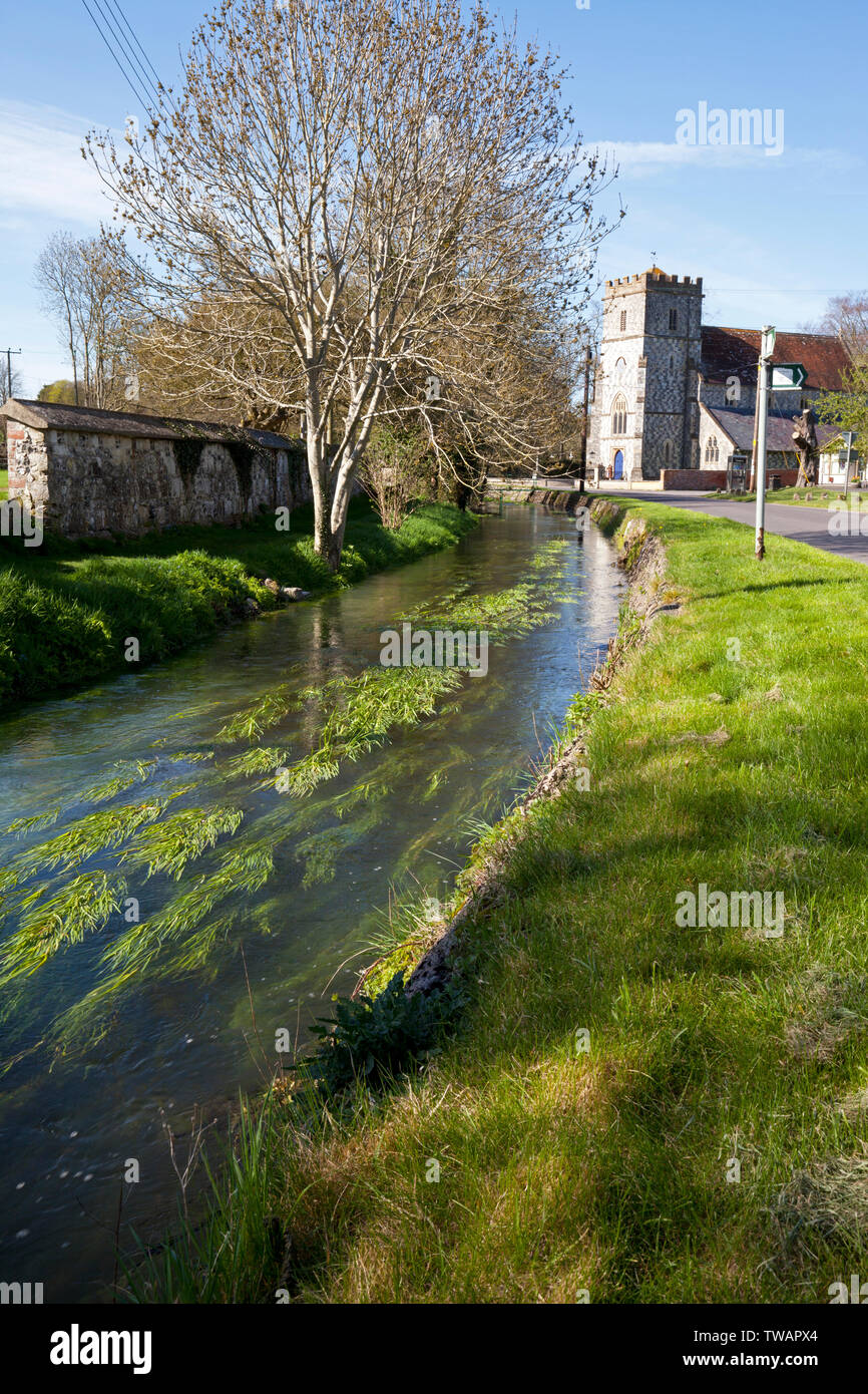 St mary bourne church hi-res stock photography and images - Alamy