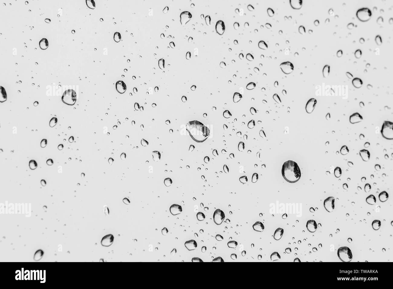 Nature background clear transparent water Black and White Stock Photos ...