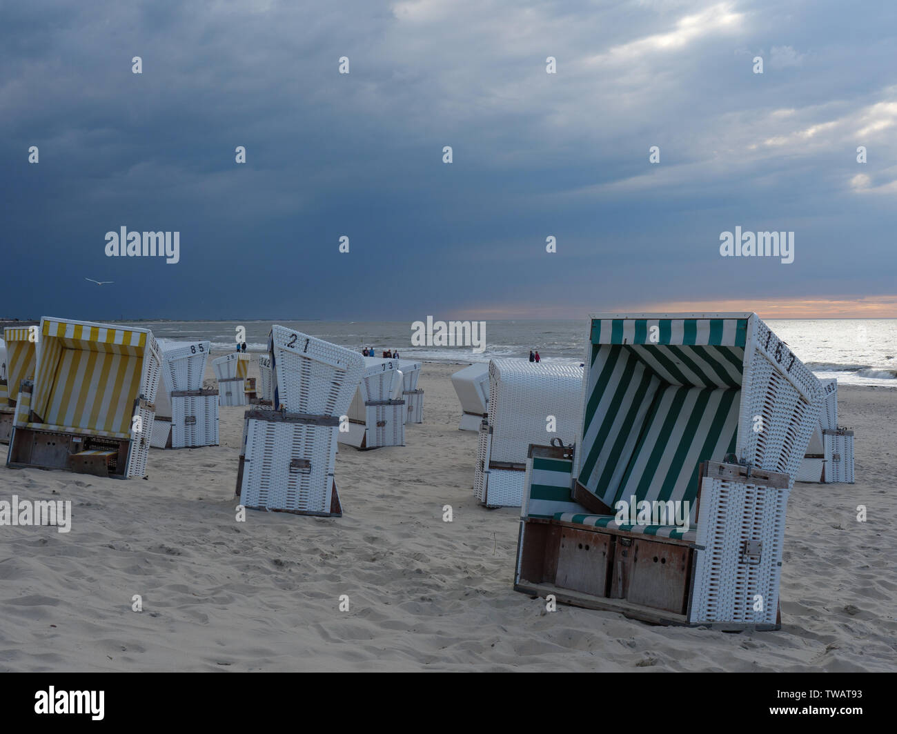 the beach of baltrum Stock Photo - Alamy