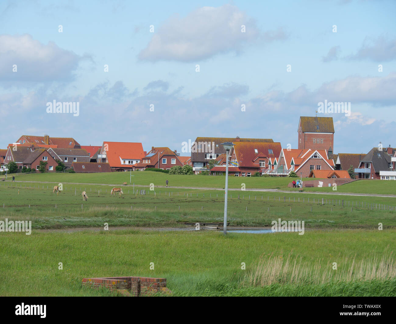 the german Island baltrum Stock Photo - Alamy