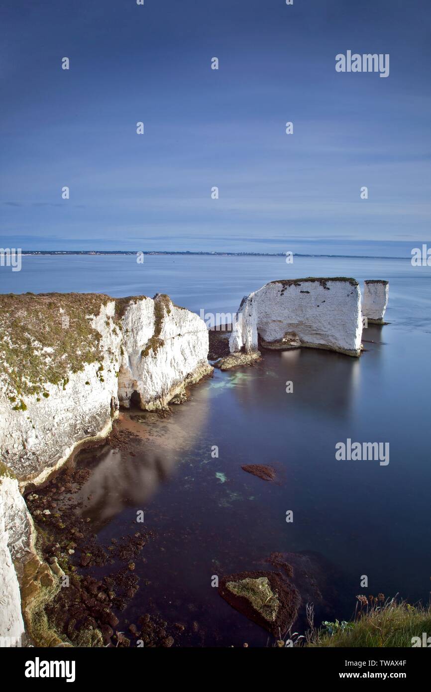 Great Britain, England, Old Harry Rocks Stock Photo - Alamy