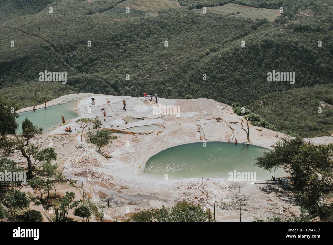 Images are landscapes, mountains and valleys, areas of relaxation Stock ...