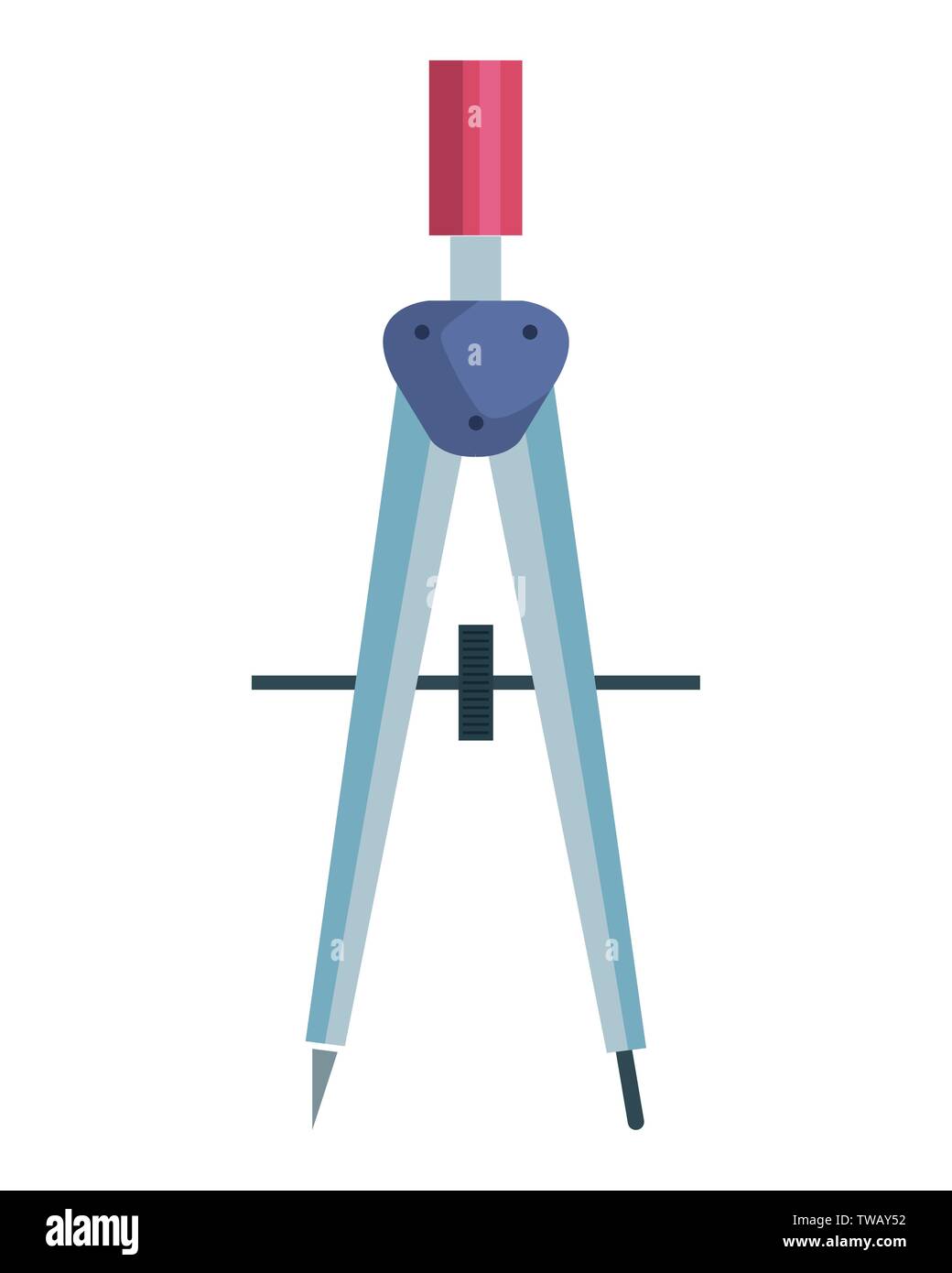 compass supply education isolated icon Stock Vector Image & Art - Alamy