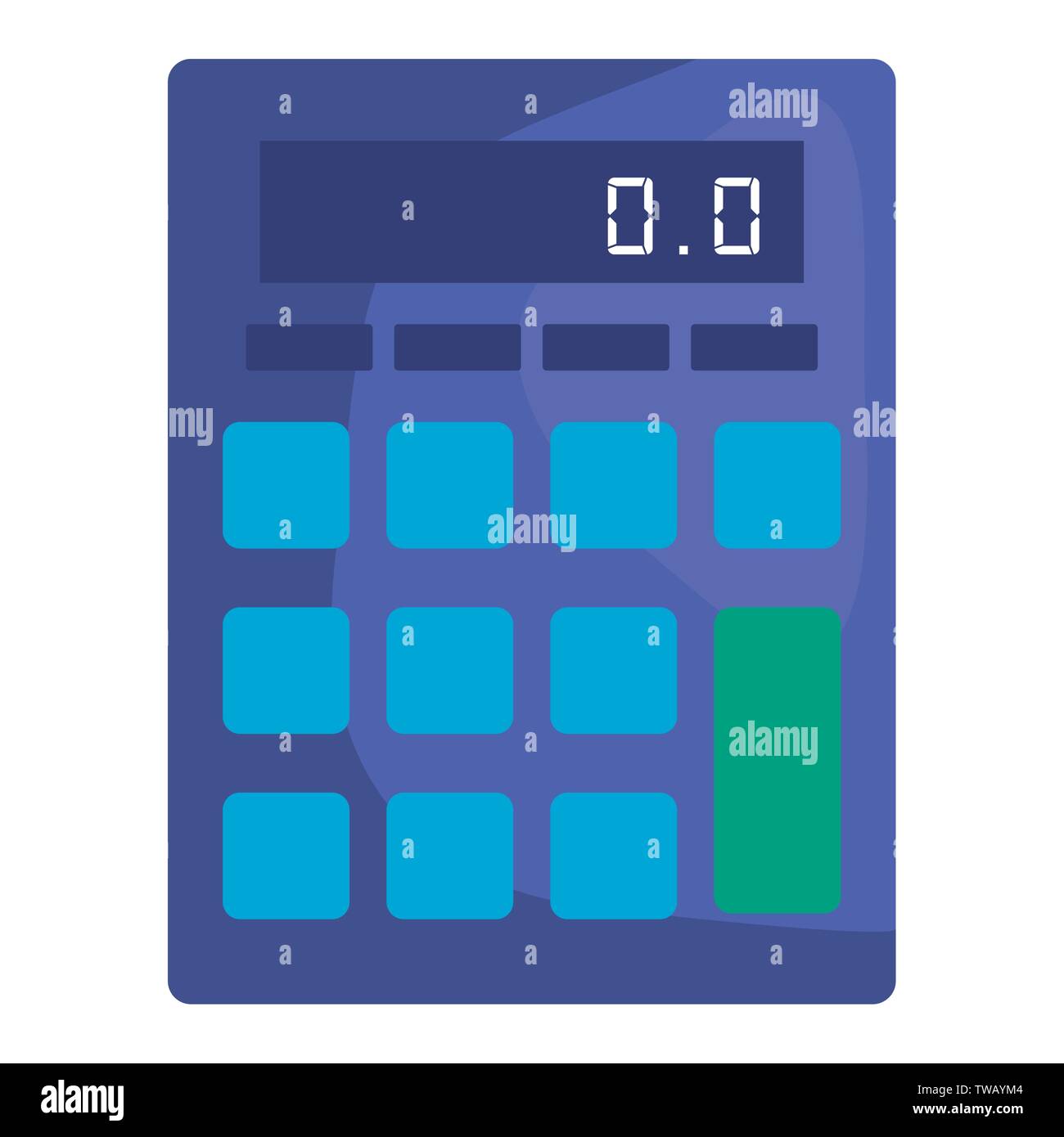 calculator math tech education icon Stock Vector Image & Art - Alamy