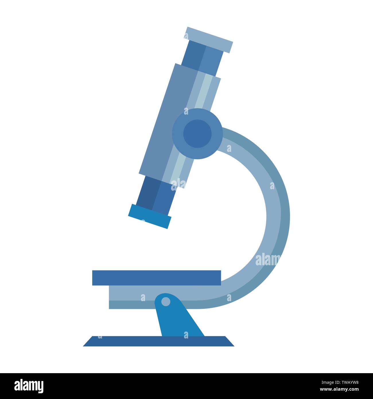 microscope laboratory supply isolated icon Stock Vector Image & Art - Alamy