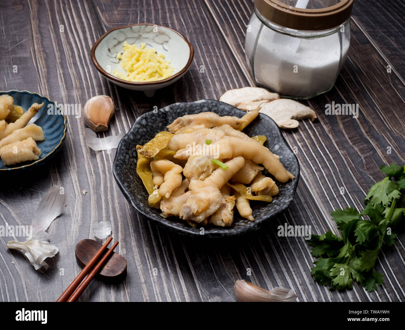 Pickle chicken legs Stock Photo - Alamy