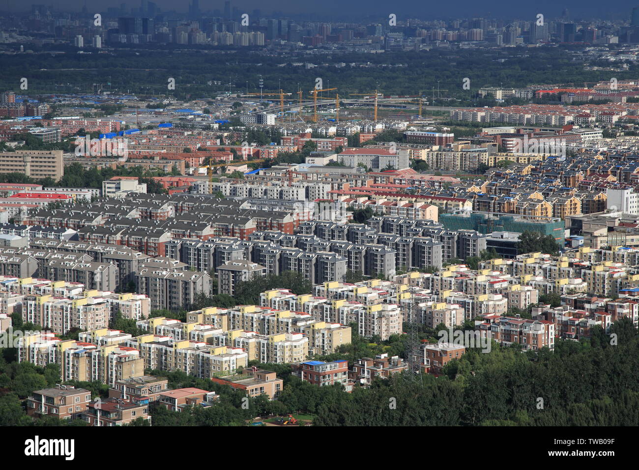 Newly built residential areas Stock Photo - Alamy