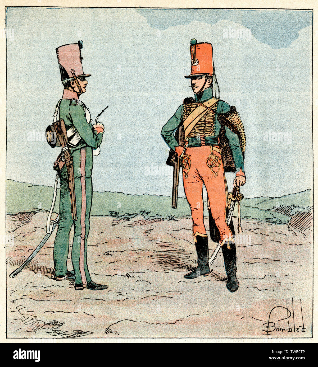 French cavalry 19th century hi-res stock photography and images - Alamy