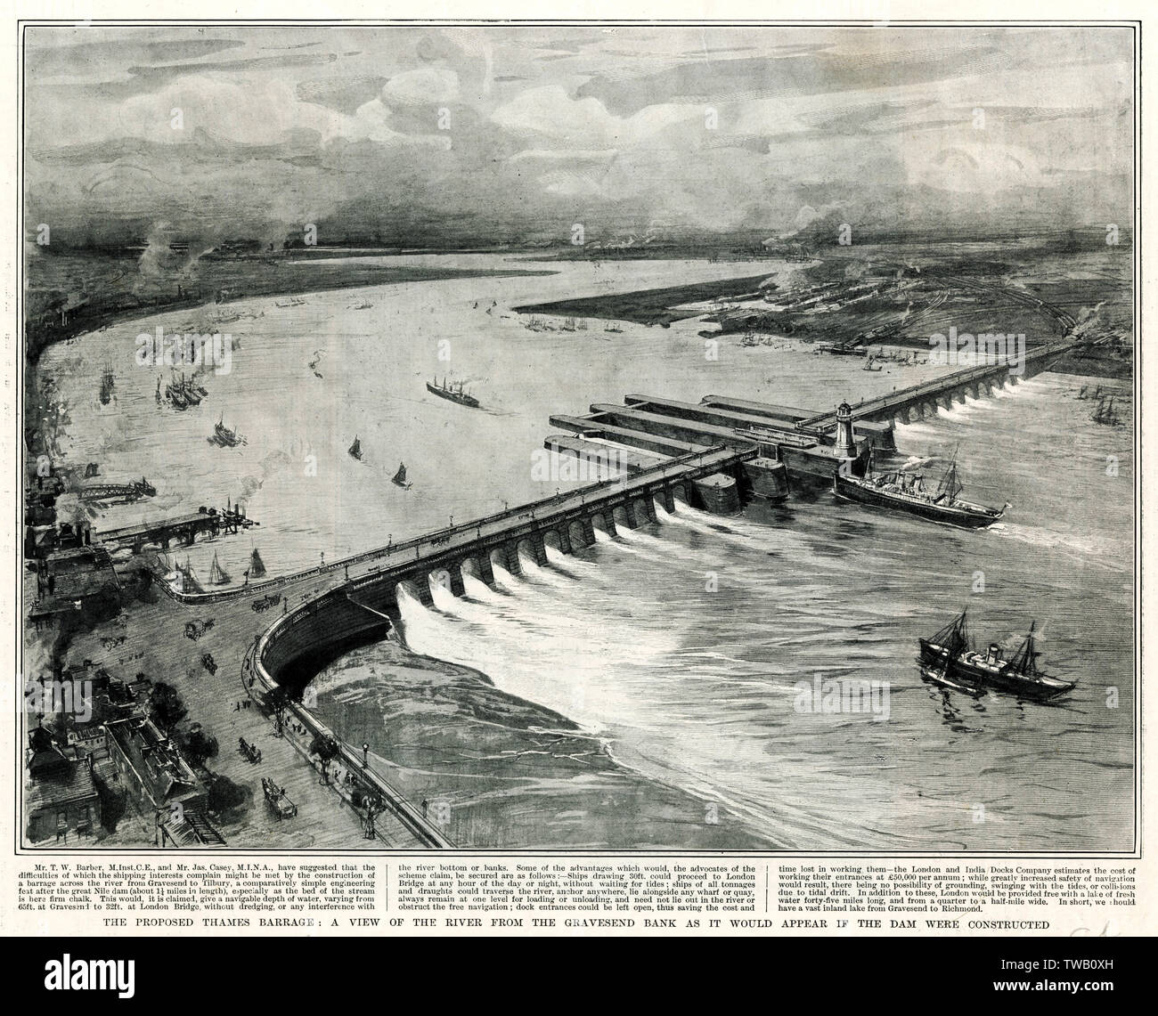 Barrage barrage hi-res stock photography and images - Alamy