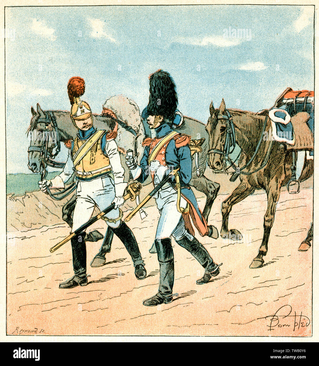 French napoleonic soldier’s uniform hi-res stock photography and images ...