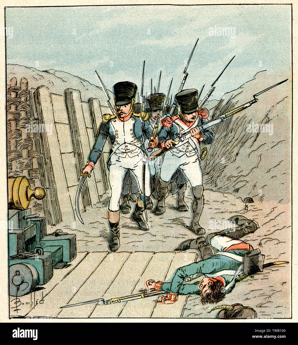 French infantry uniform hi-res stock photography and images - Alamy