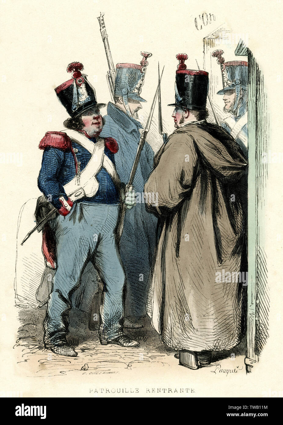 Soldier national guard patrols hi-res stock photography and images - Alamy