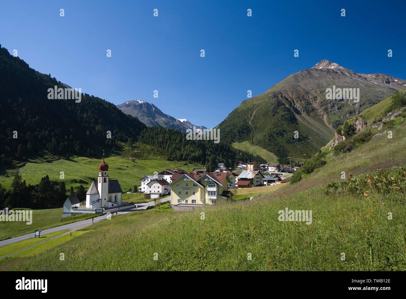 Oetz village hi-res stock photography and images - Alamy