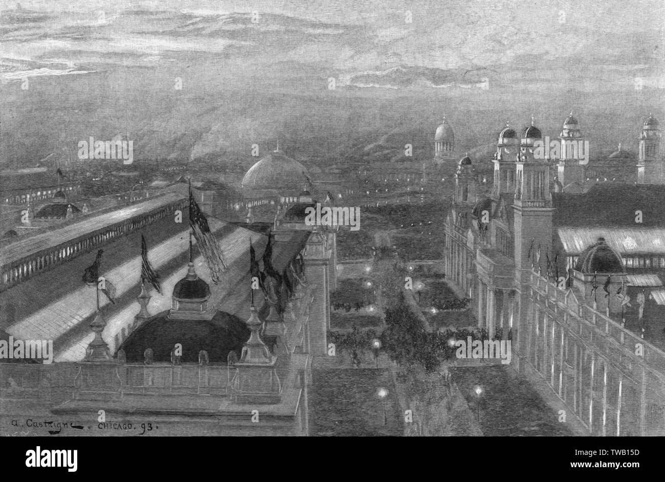 World's Columbian Exposition 1893 Stock Photo - Alamy