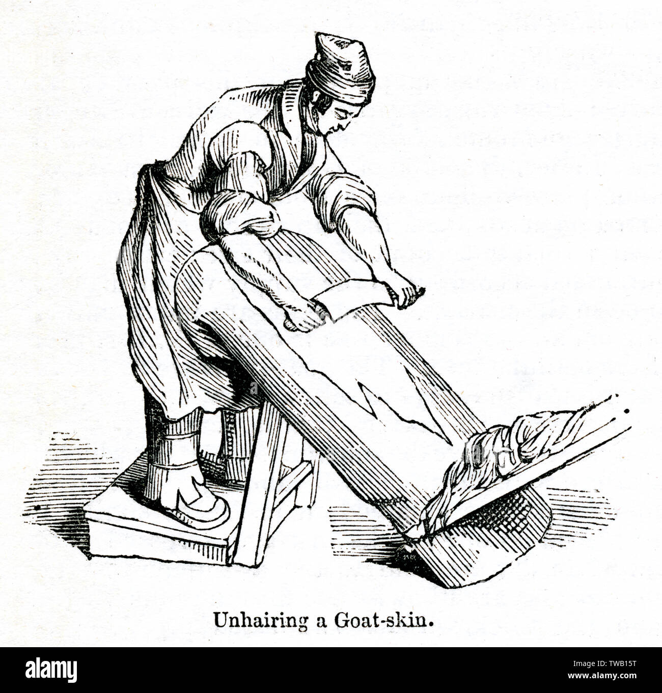 Goatskin Cut Out Stock Images & Pictures - Alamy