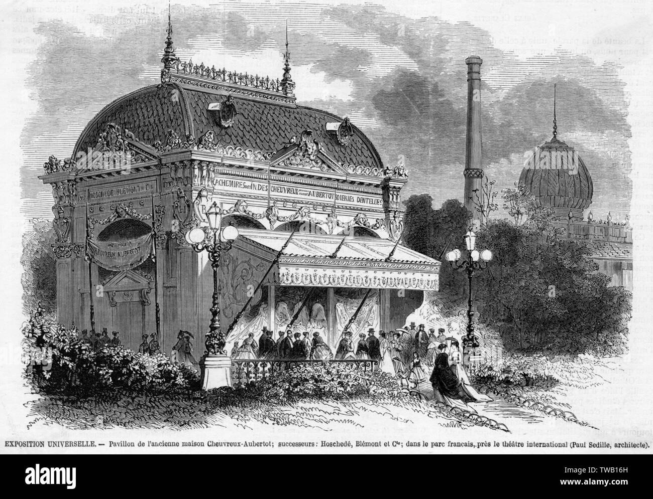 Paris 1867 pavilion hi-res stock photography and images - Alamy