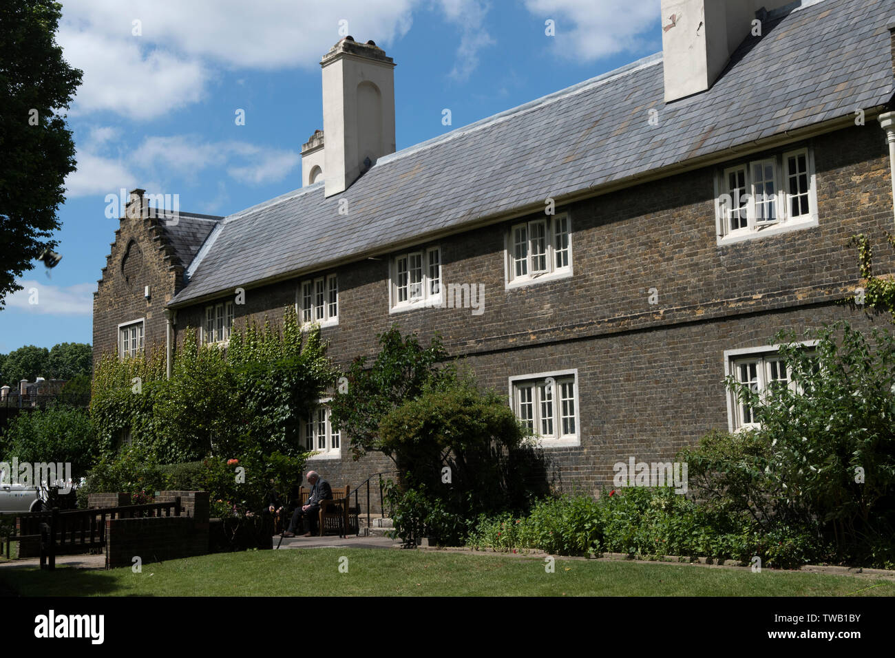 Trinity Hospital Almshouses, Greenwich south London UK HOMER SYKES ...