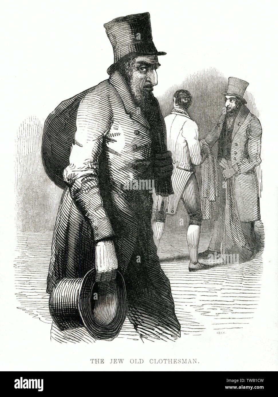 JEW OLD CLOTHES MAN Stock Photo - Alamy