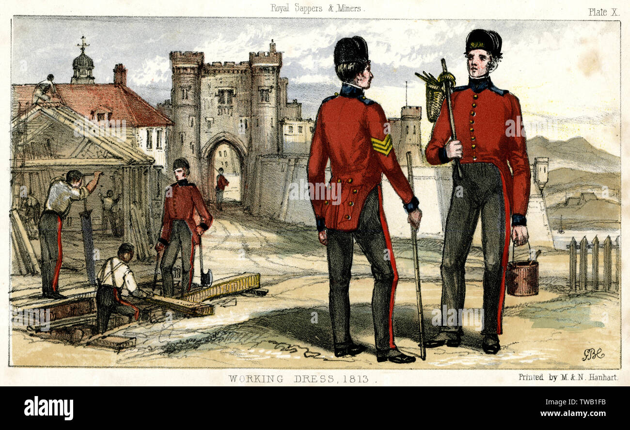 Royal sappers hi-res stock photography and images - Alamy