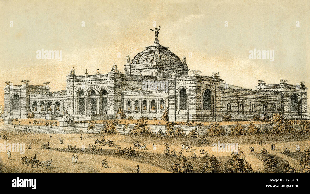 Centennial exhibition in philadelphia hi-res stock photography and ...