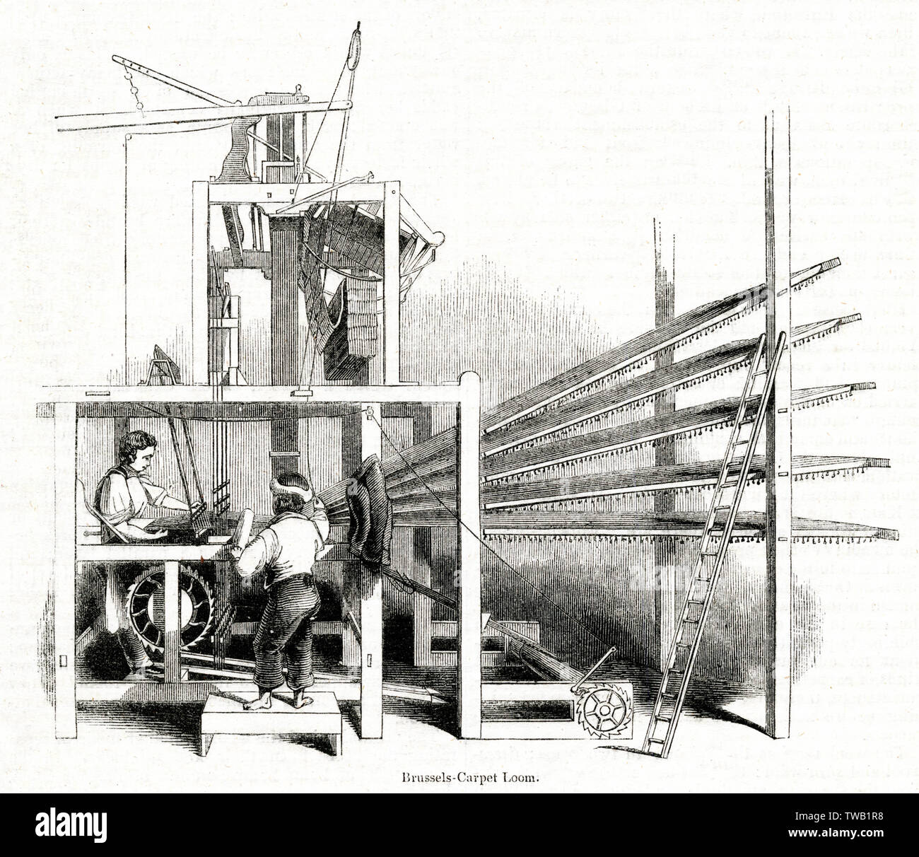 Loom machines hi-res stock photography and images - Alamy