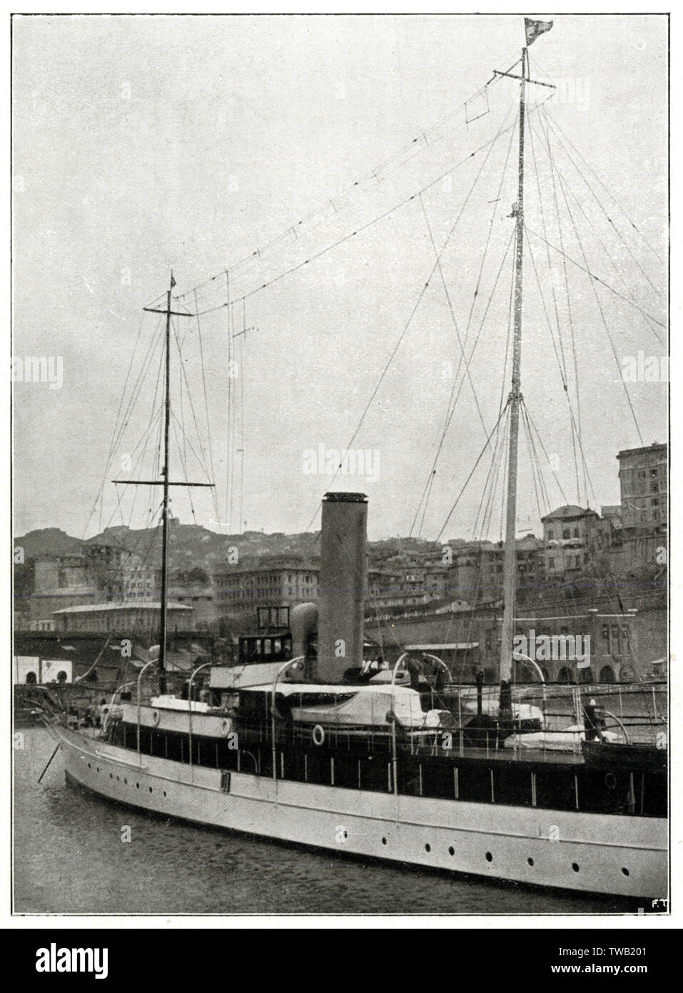 Elettra marconi ship Cut Out Stock Images & Pictures - Alamy