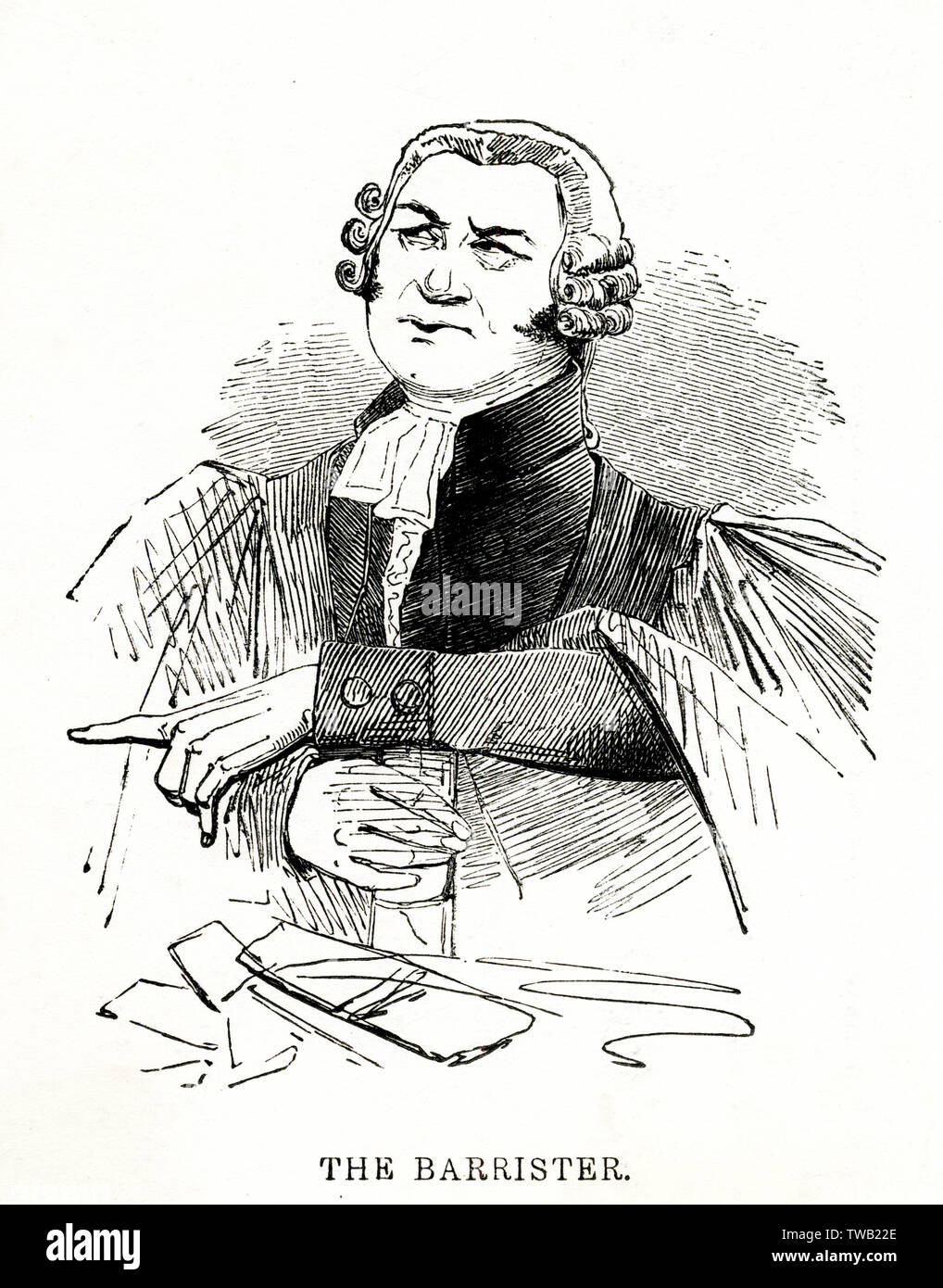 Lawyer Barrister Legal Wig High Resolution Stock Photography and Images ...