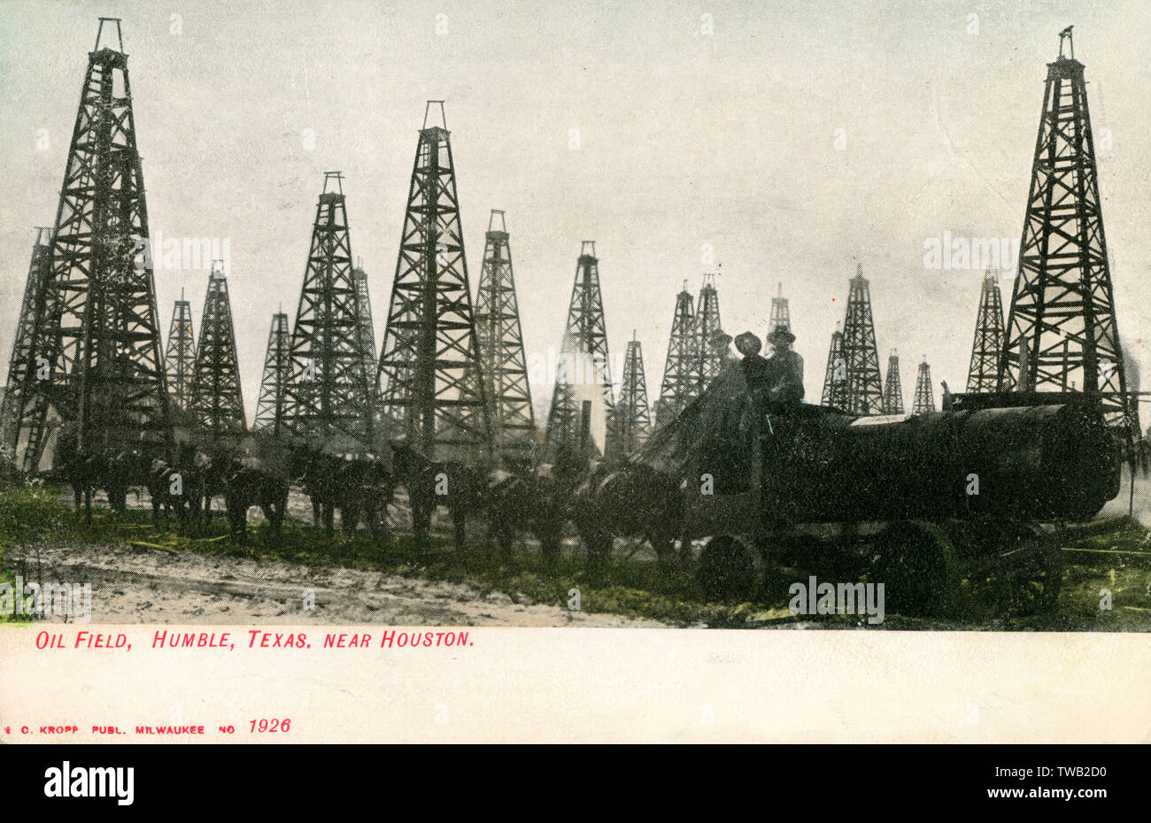 Texas oil wells hi-res stock photography and images - Alamy