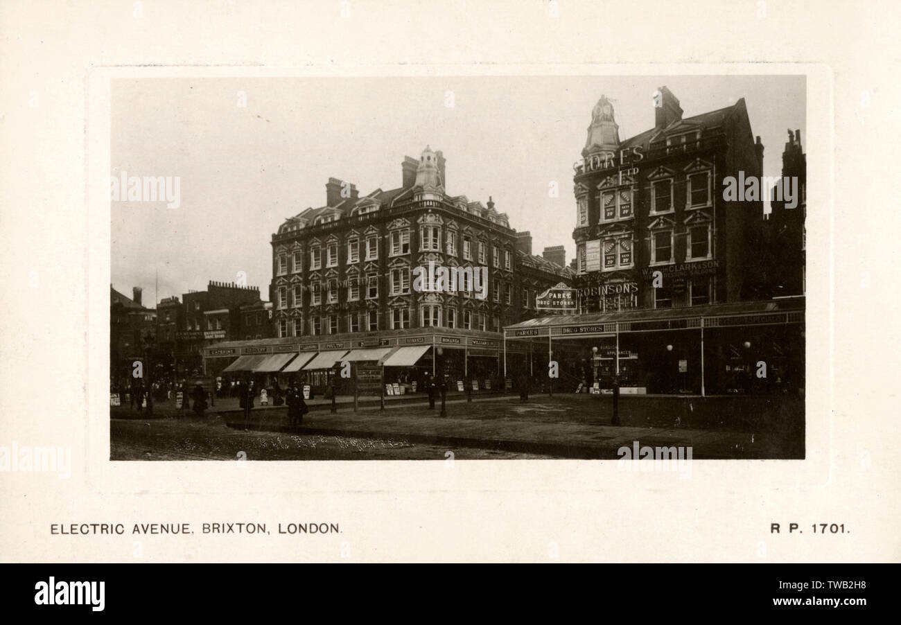 First electric street lights hi-res stock photography and images - Alamy