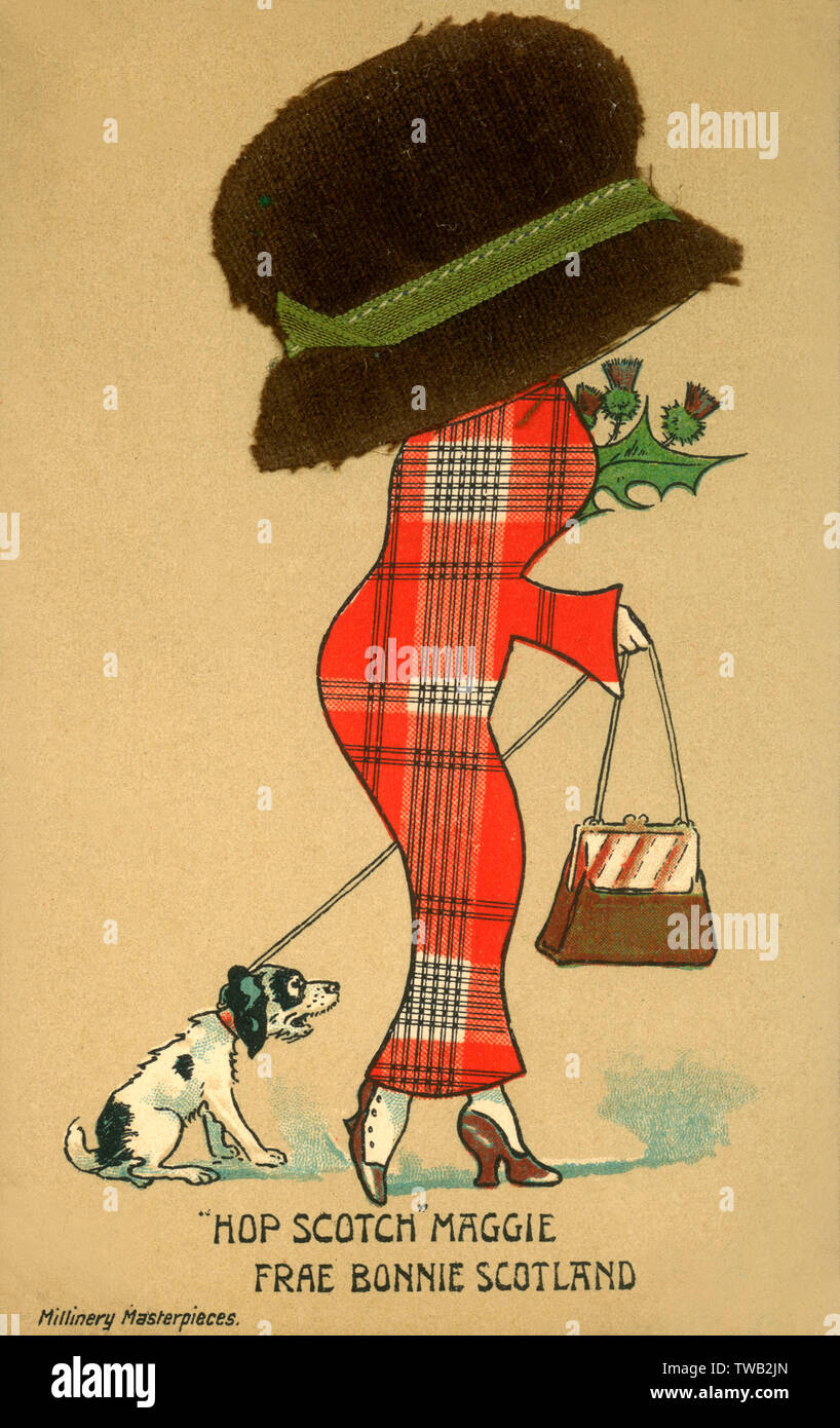 Hop Scotch Maggie - Frae Bonnie Scotland Stock Photo - Alamy