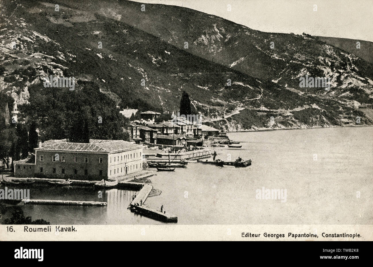 Rumeli Kavagi - Istanbul - on the Bosphorus, Turkey Stock Photo - Alamy