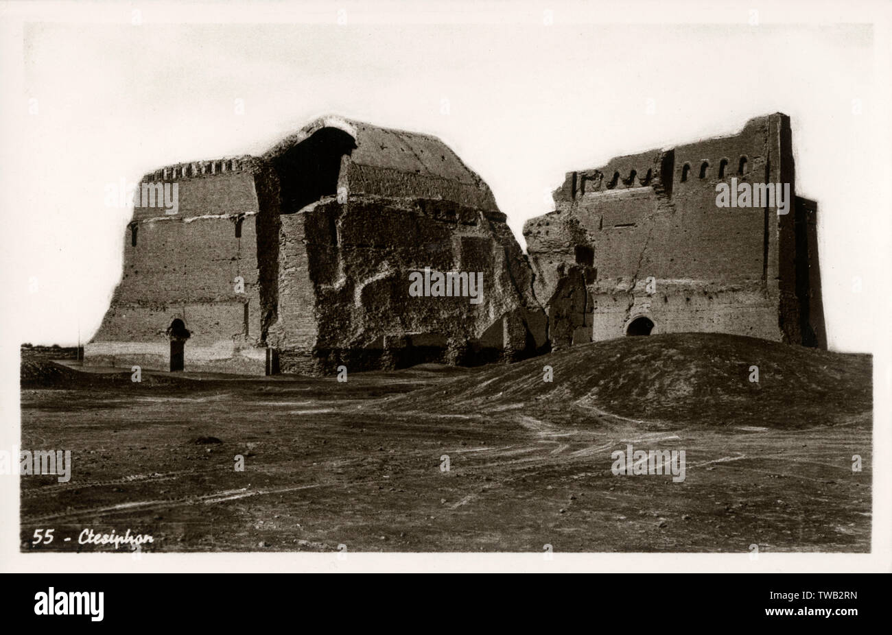 The Taq Kisra) at Ctesiphon, Iraq Stock Photo - Alamy