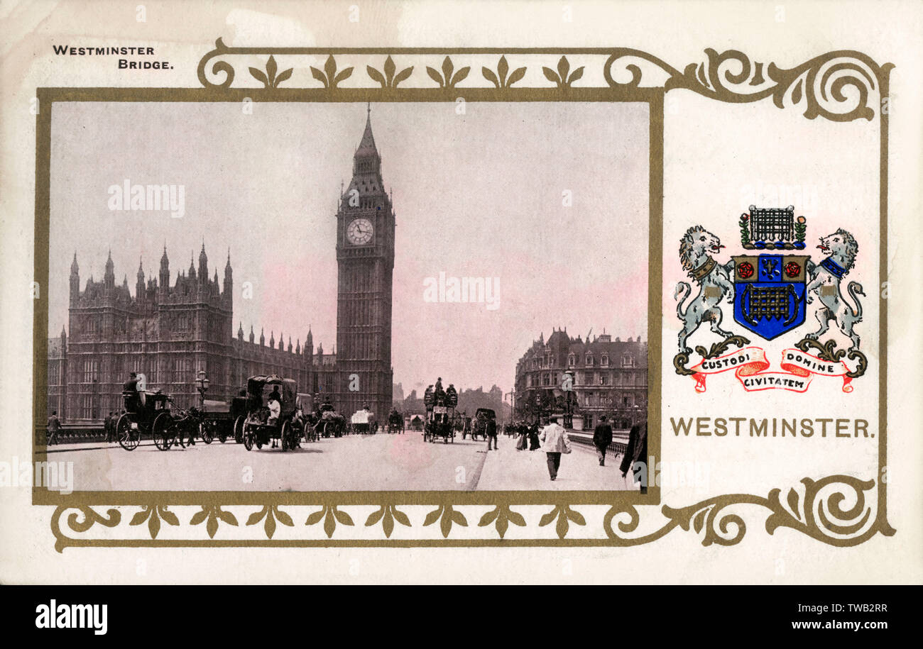 Westminster bridge coat of arms hi-res stock photography and images - Alamy