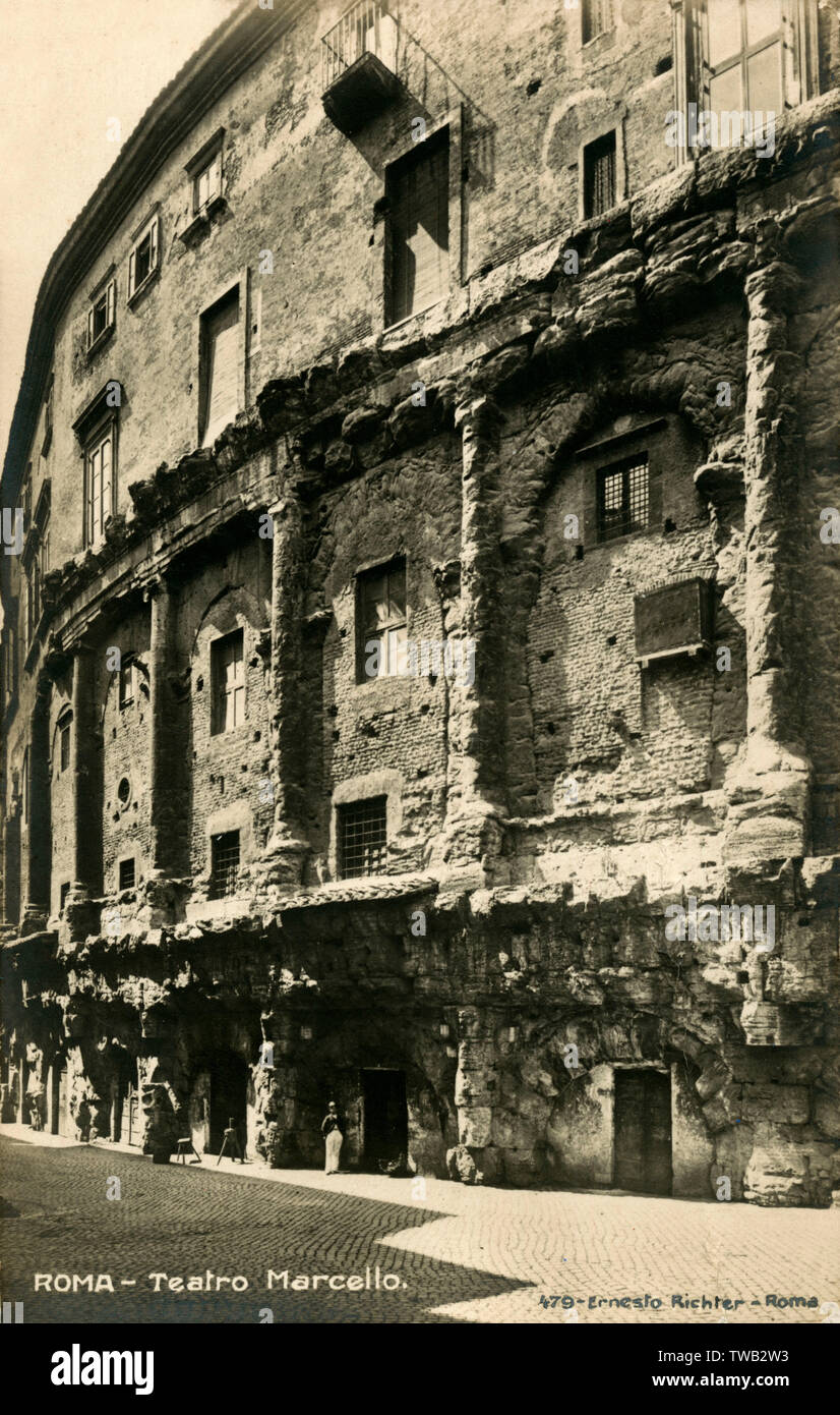 Theatre of Marcellus, Rome, Italy Stock Photo - Alamy