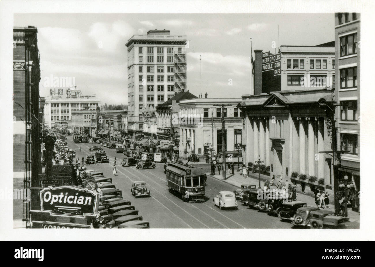 Douglas Street, Victoria, British Columbia, Canada Stock Photo - Alamy