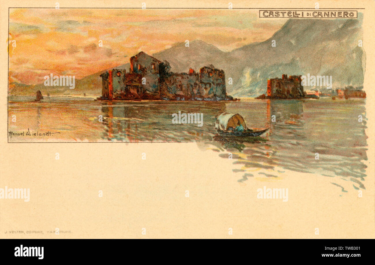 Castelli di cannero hi-res stock photography and images - Alamy