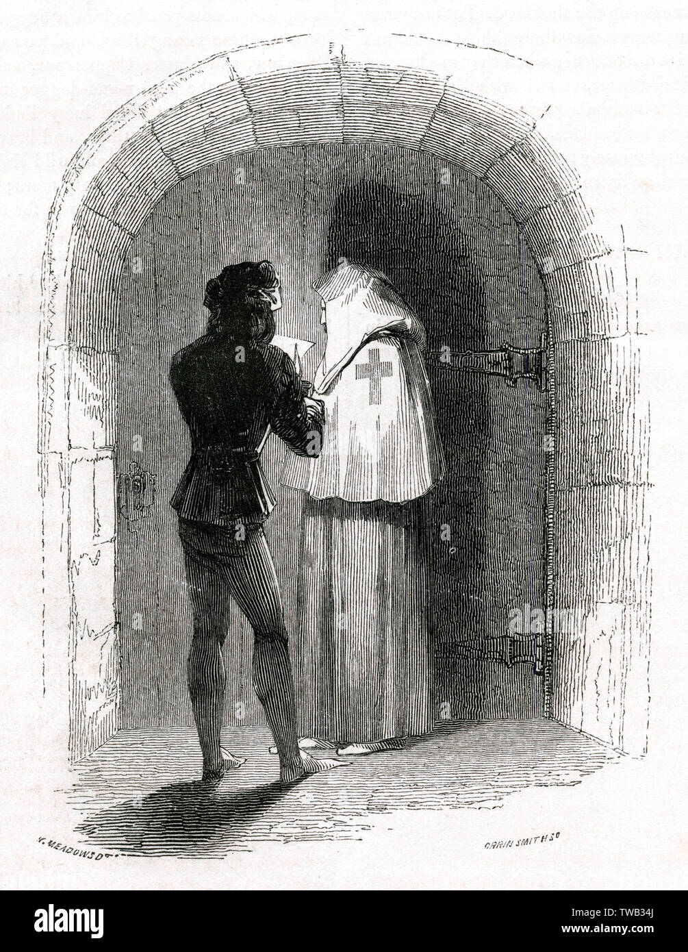 Illustration, Measure for Measure, by William Shakespeare Stock Photo ...