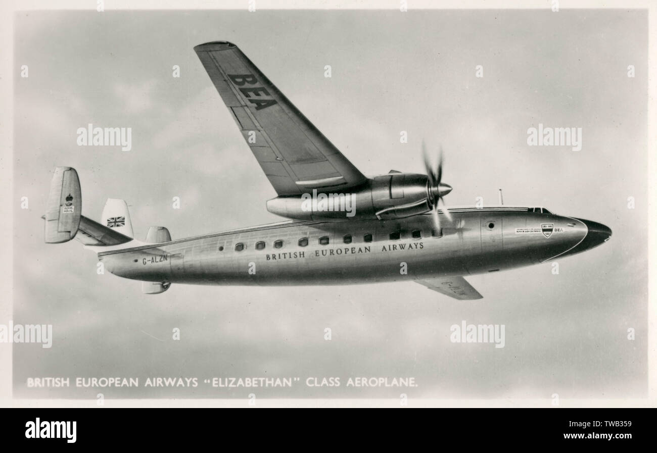 BEA - European Class Aeroplane Stock Photo - Alamy