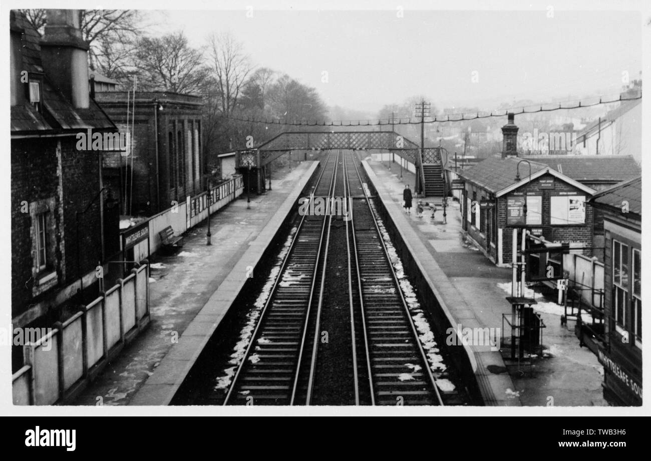 Aerial view, Whyteleafe South Station, Whyteleafe, Surrey Stock Photo ... Aerial view, Whyteleafe South Station, Whyteleafe, Surrey Stock Photo ...