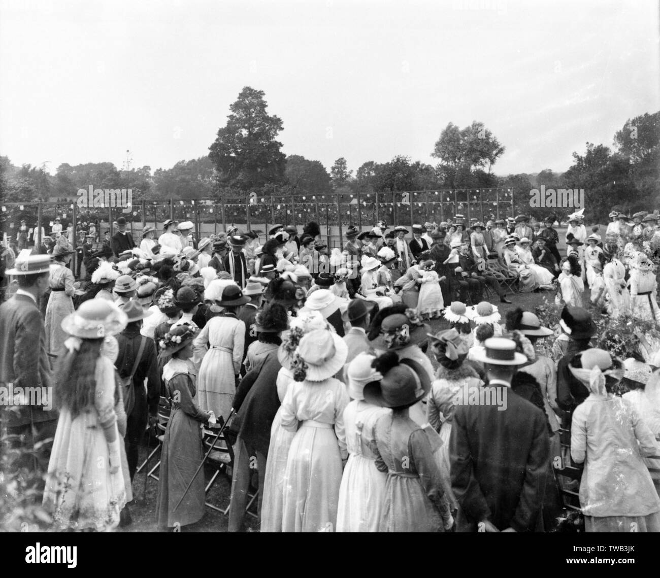 Fair or fete on Cheam Common, Cheam, Surrey Stock Photo - Alamy