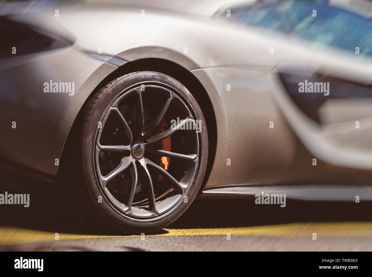 Sports car wheel hi-res stock photography and images - Alamy