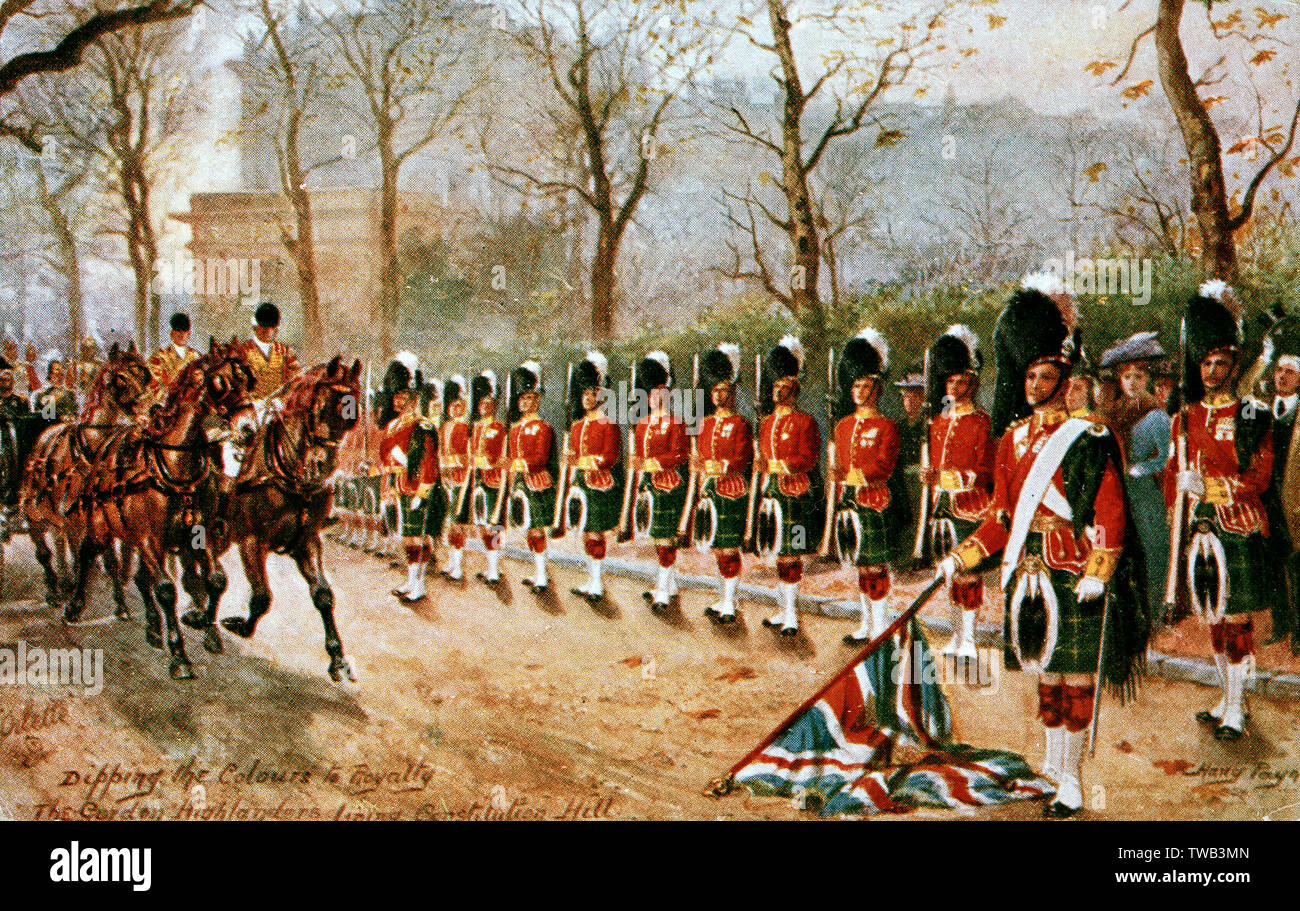 Gordon highlanders hi-res stock photography and images - Alamy