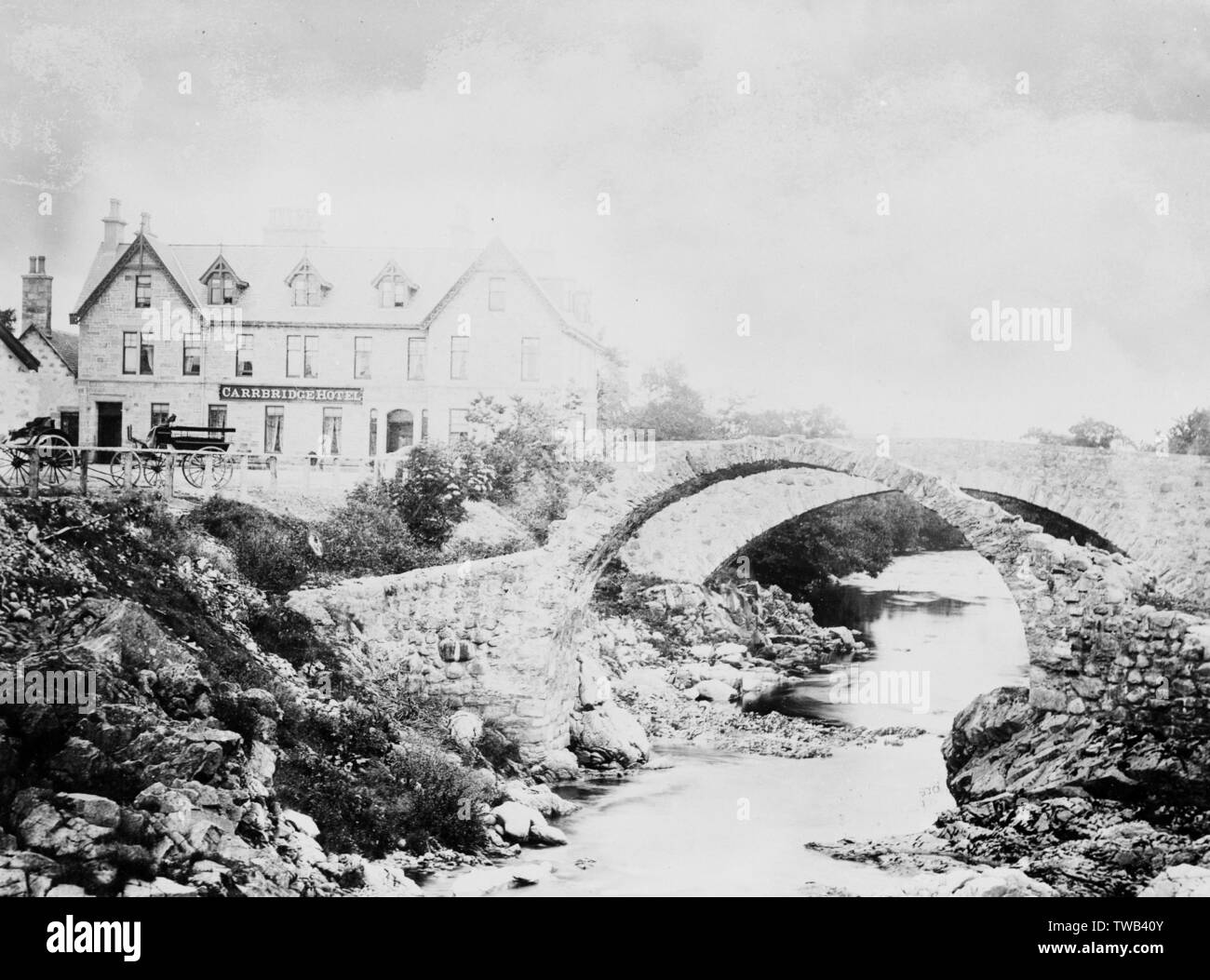 Carrbridge Black and White Stock Photos & Images - Alamy