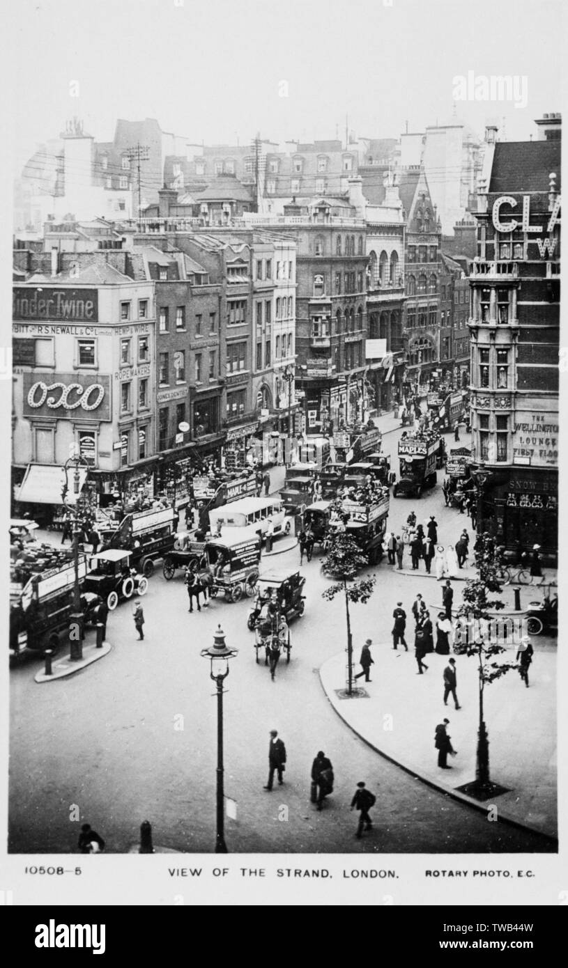 Strand london building hi-res stock photography and images - Alamy